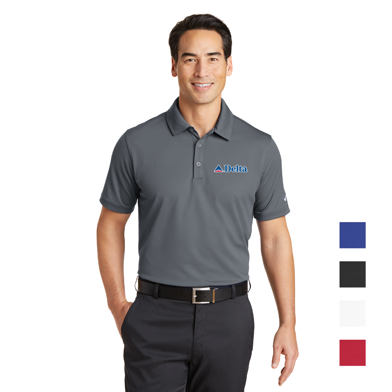 Nike Dri-FIT Players Modern Fit Embroidered Polo – accessline